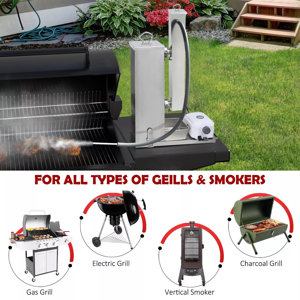 Anman Cold Smoke Generator 5l Stainless Steel Hot Smoker Smoker Pellet Bbq | Wayfair